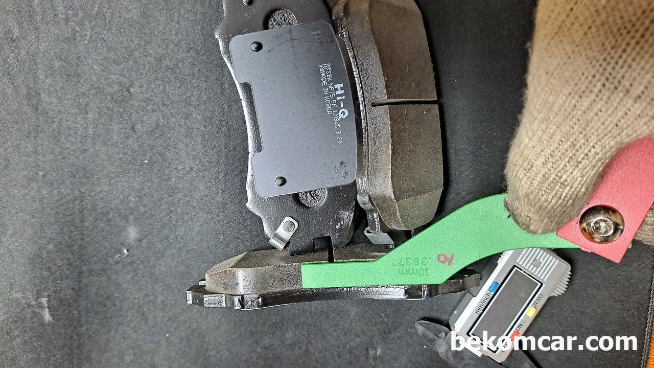 앞 바퀴 브레이크패드, 상신 Hi-Q, SP1155 | bekomcar.com