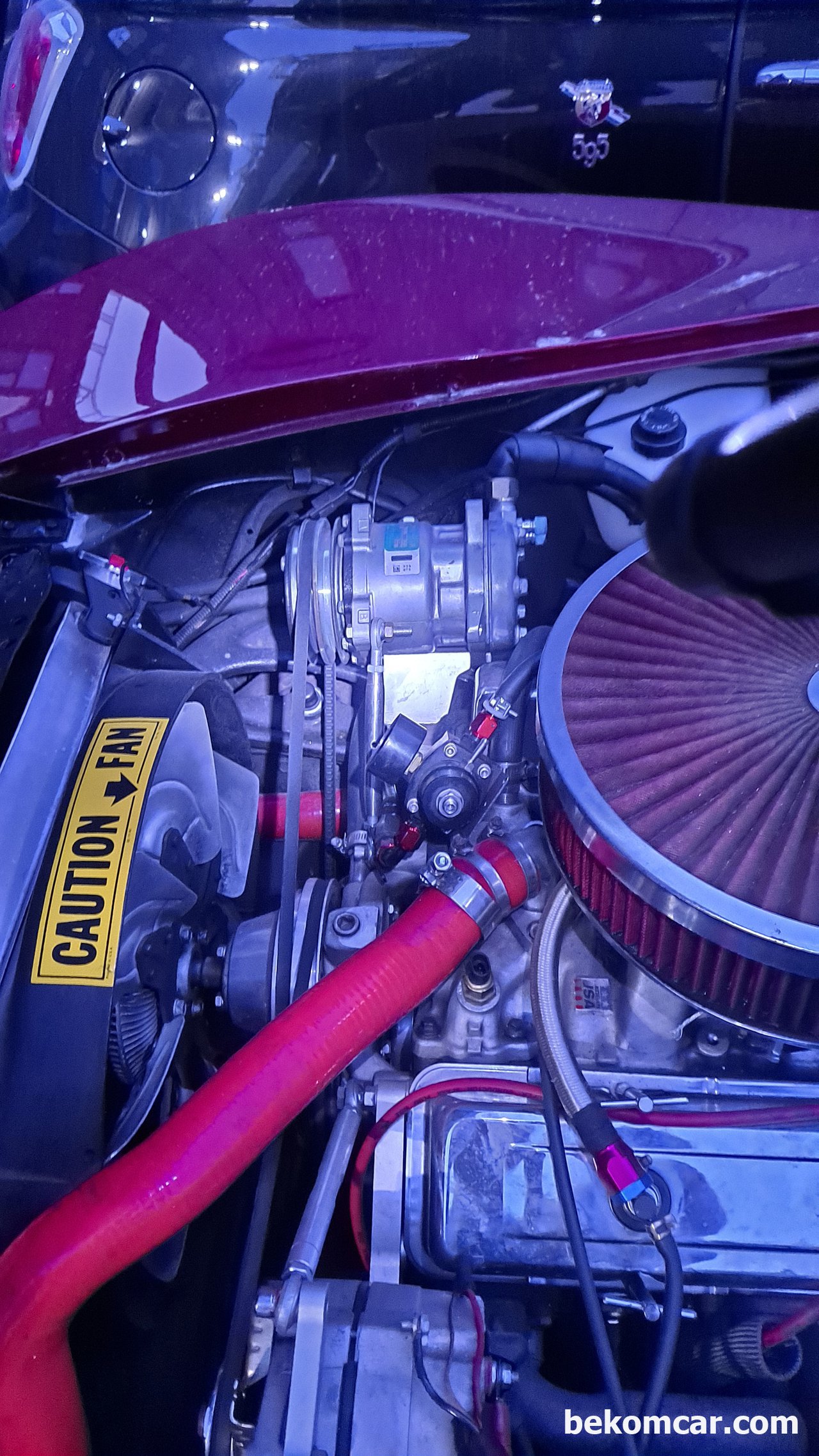 쉐보레 콜벳3 엔진룸, 엔진 알터네이터등 직관적 배치 | 贝科姆汽车 (bekomcar)