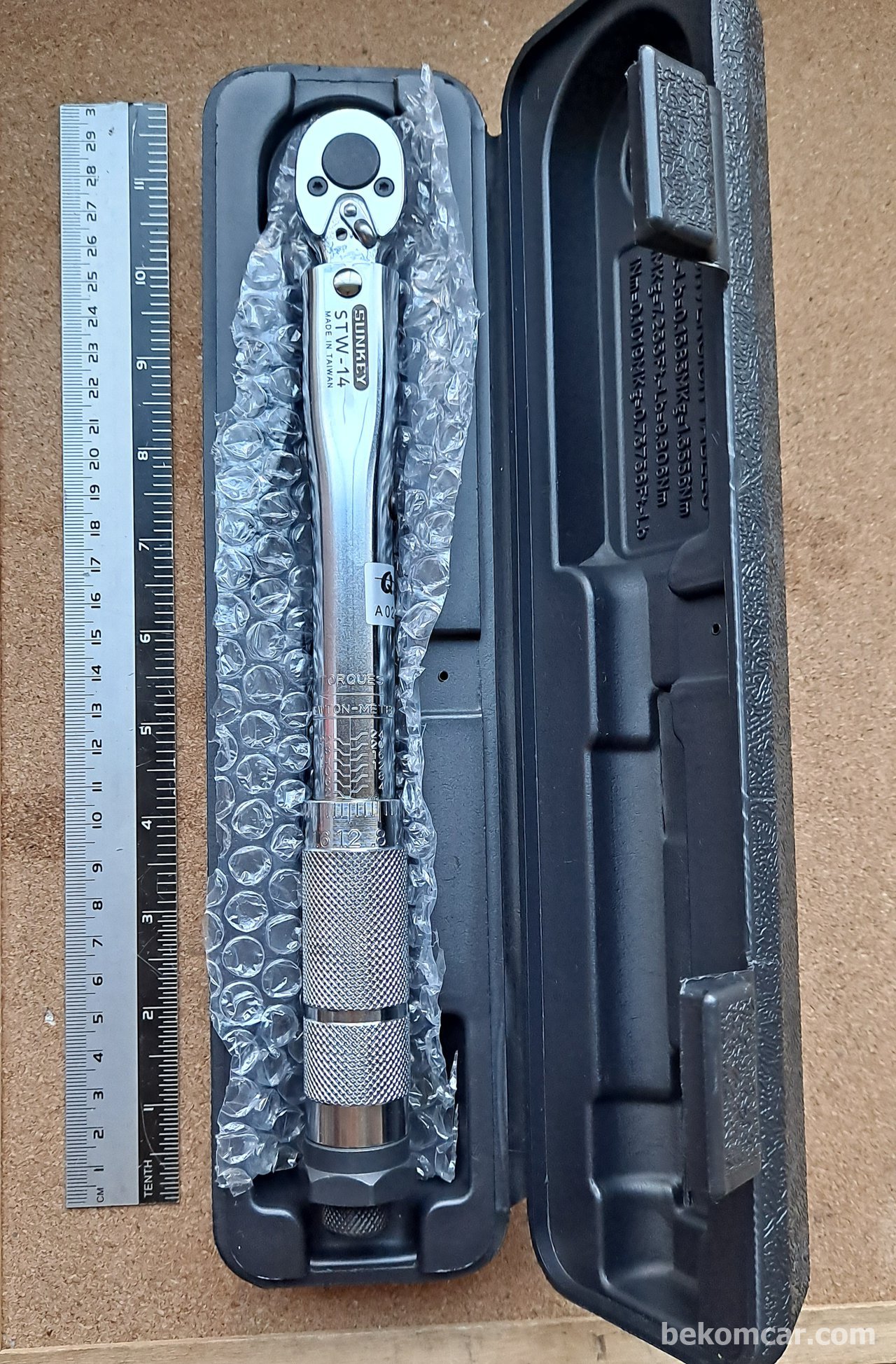 SUNKEY 1/4" 토크렌치 2~24Nm | بيكومكار (bekomcar)