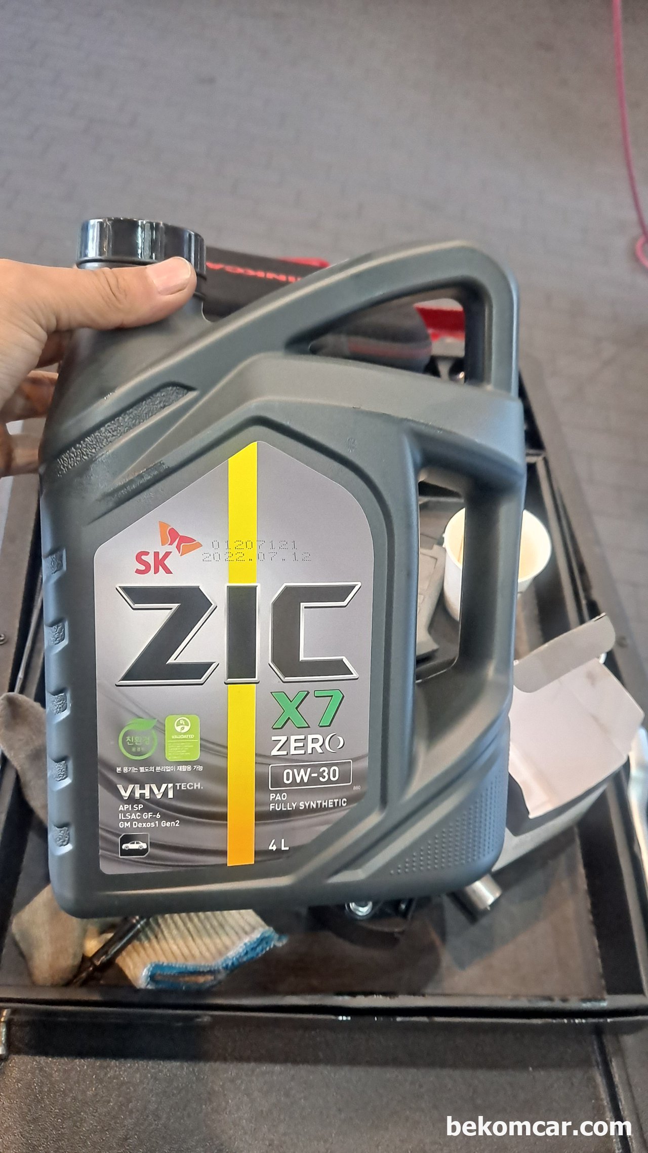 직분사 GDI차량에 무난하게 사용하는 0W-30 지크 엔진오일 | 베콤카 (bekomcar.com)