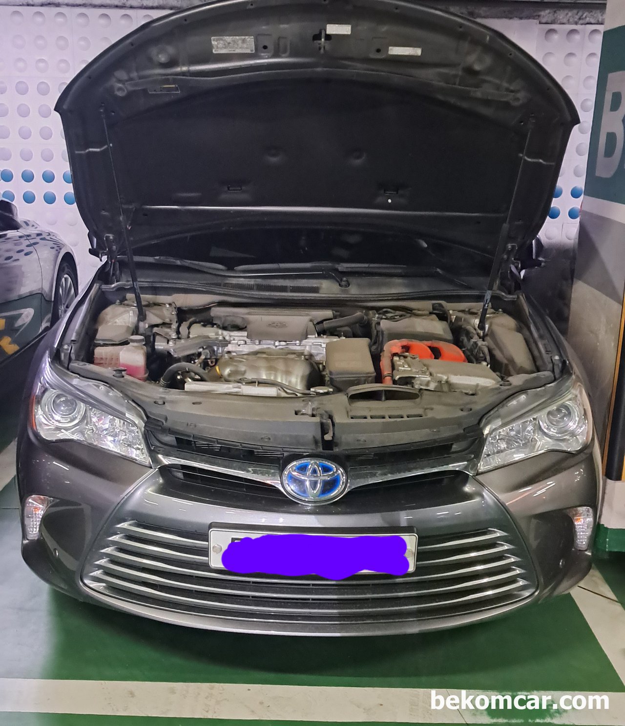 자가정비 교육 사례, 토요타 캠리 하이브리드 7.5세대 헤드라이트 교체 | bekomcar.com