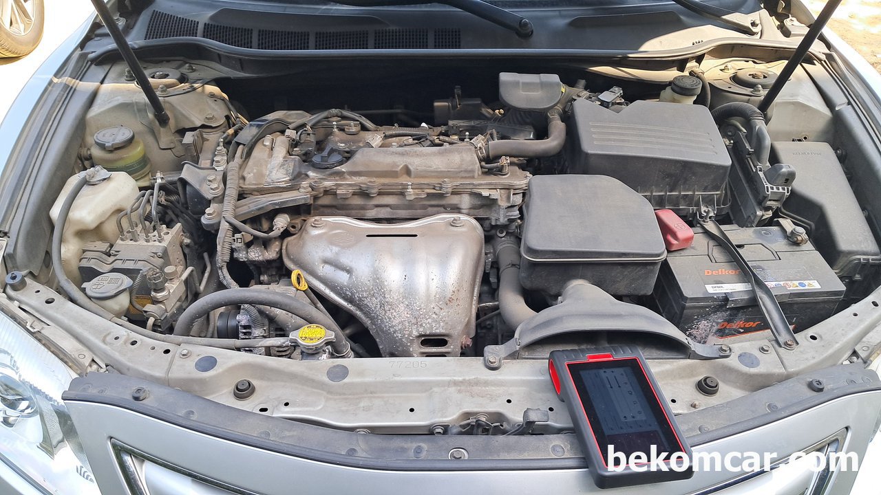 캠리 6세대 2010년 P0172, 베콤카 정비후 -38% 에서 -5%이내로 | bekomcar.com