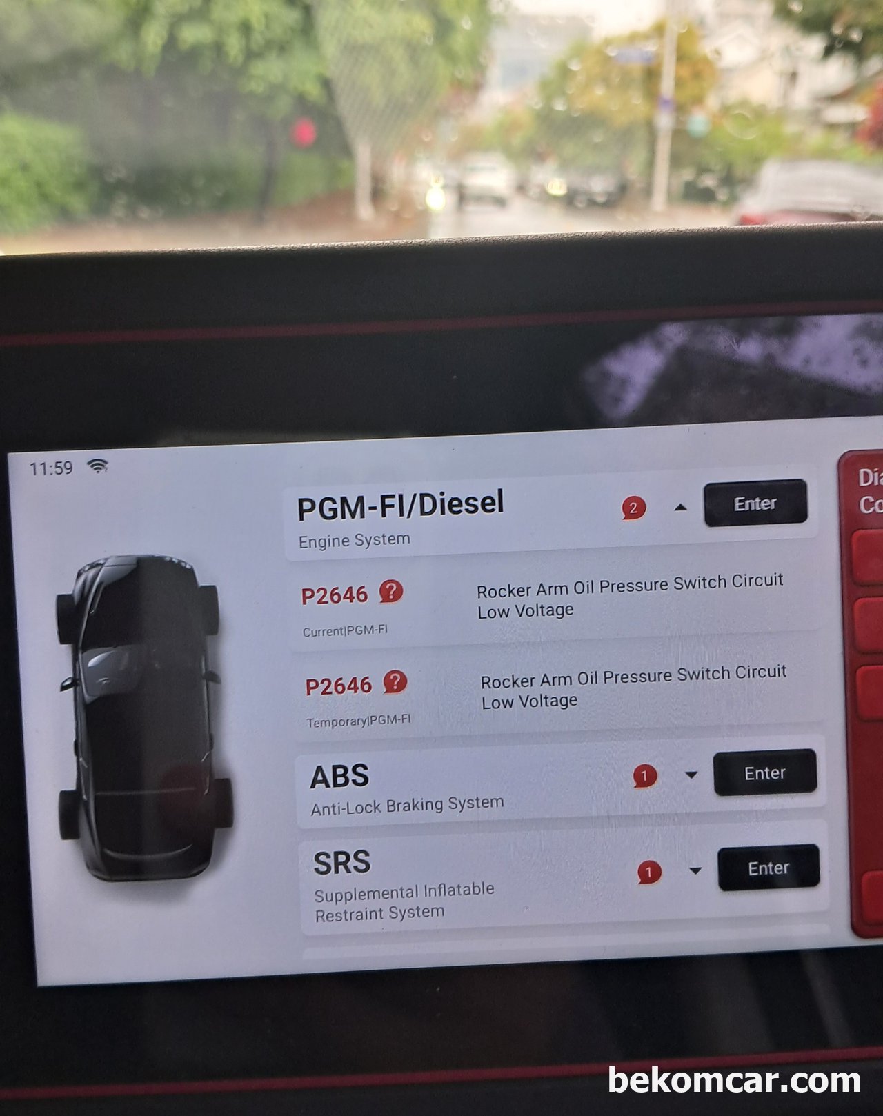 고장진단이 해갈리는 이유중 하나, 혼다 CRV3세대 P2646 사례 | 베콤카 (bekomcar.com)