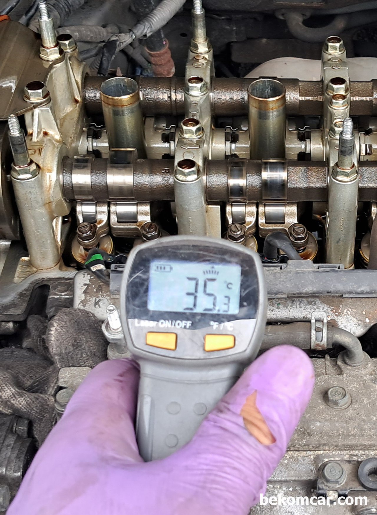 CRV3세대 밸브간극 조정작업, LTFT 측정값 개선 | بيكومكار (bekomcar)