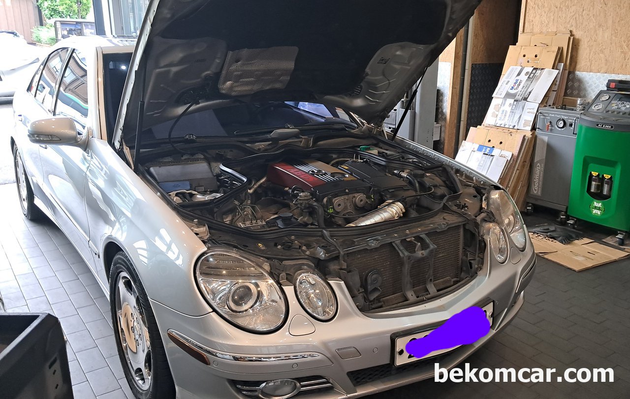 진단은 항상 배워야 한다. 후기형 W211 E200K 희박.농후 사례 | bekomcar.com